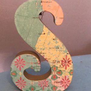 Accessories | Wood Letter S Shapes | Poshmark